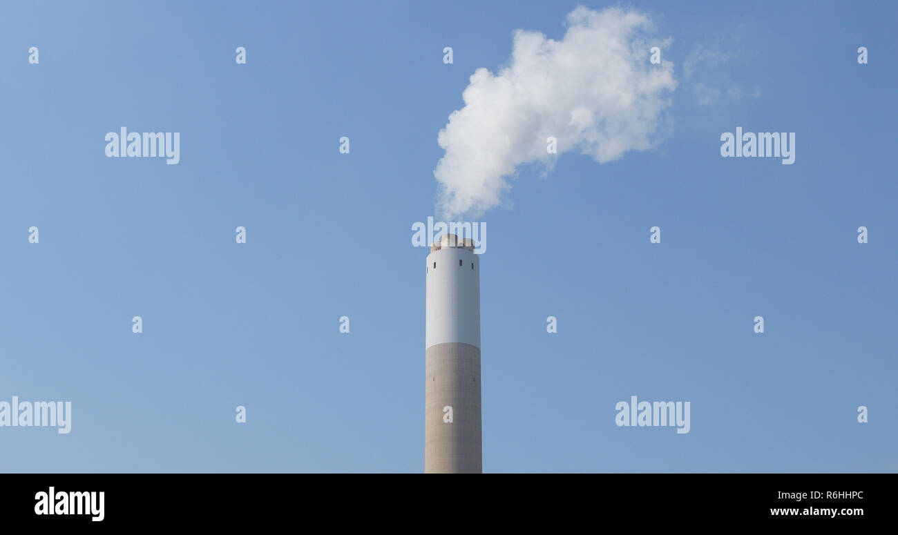 Smoke from factory Stock Photo - Alamy