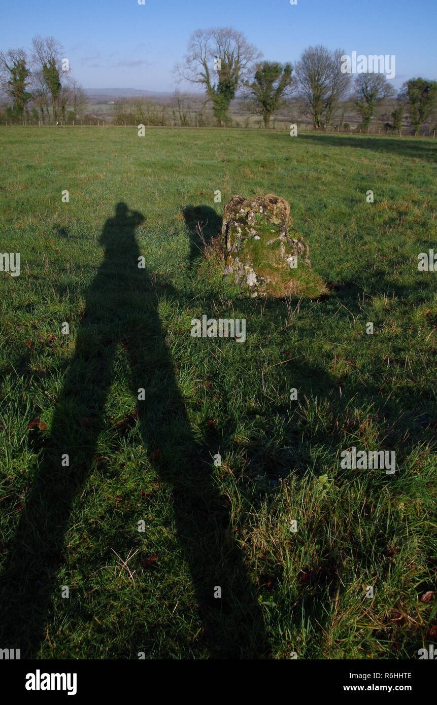 stones that formed a burial chamber near Chastleton.The Macmillan Way ...