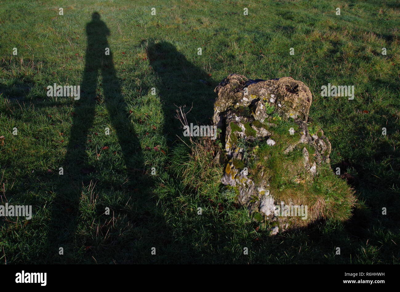 stones that formed a burial chamber near Chastleton.The Macmillan Way ...
