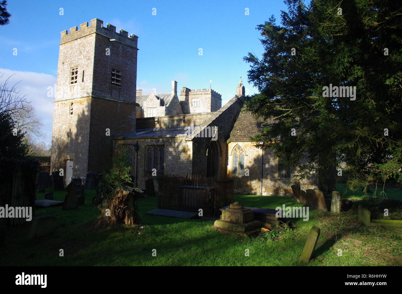 St Mary the Virgin parish church. Chastleton. The Macmillan Way. Long ...