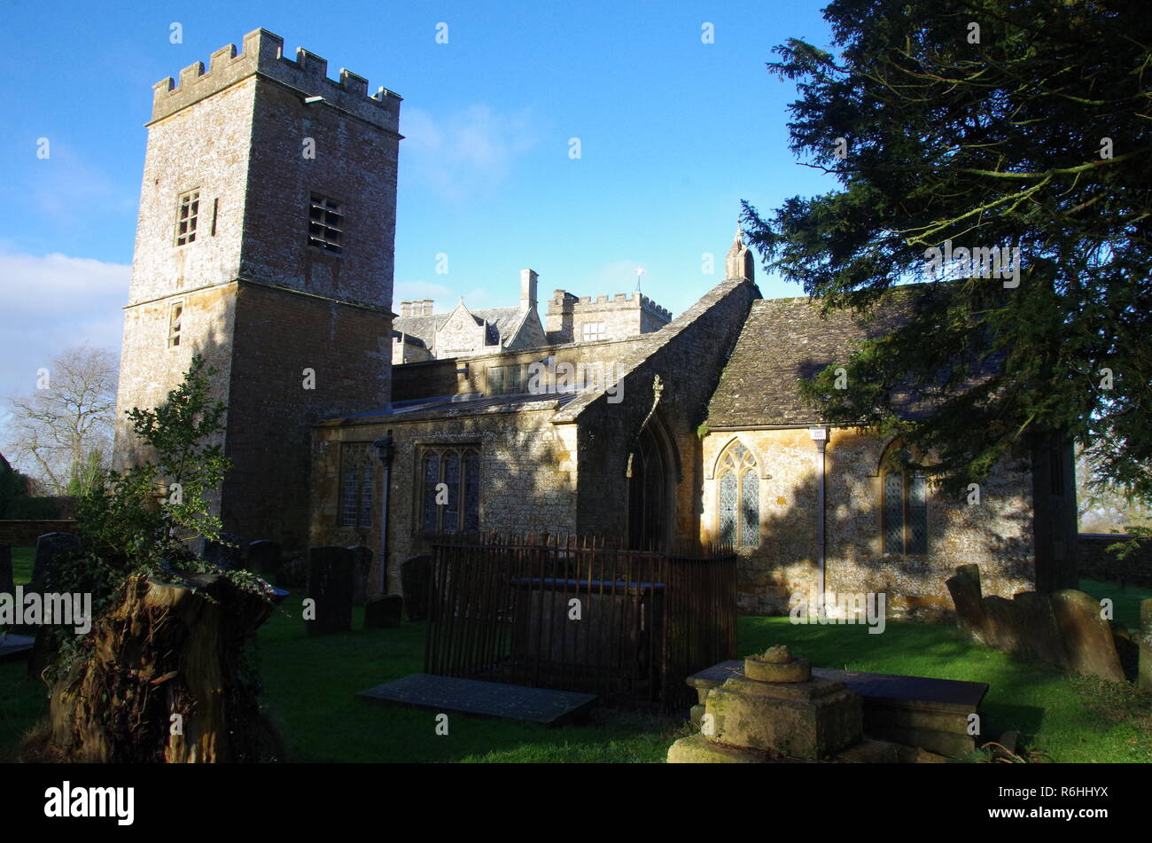 St Mary the Virgin parish church. Chastleton. The Macmillan Way. Long ...
