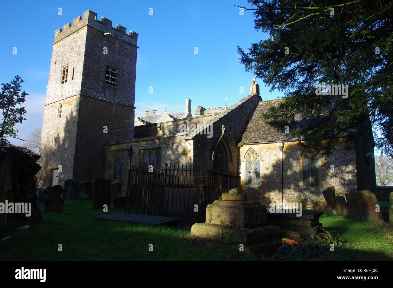 St Mary the Virgin parish church. Chastleton. The Macmillan Way. Long ...