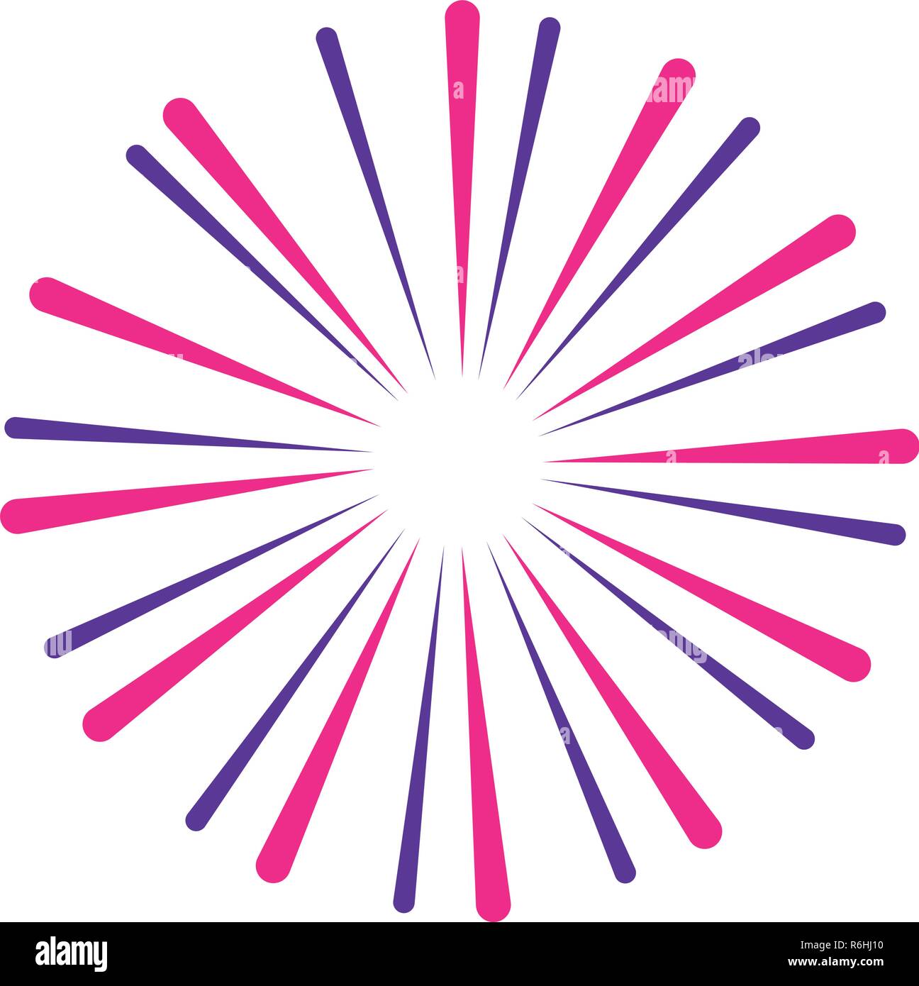 bright fireworks cartoon Stock Vector Image & Art - Alamy