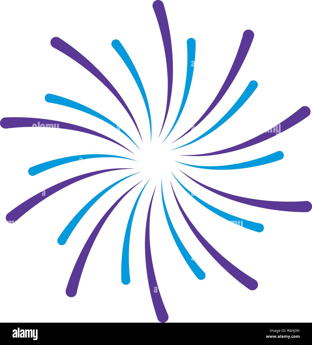 bright fireworks cartoon Stock Vector Image & Art - Alamy