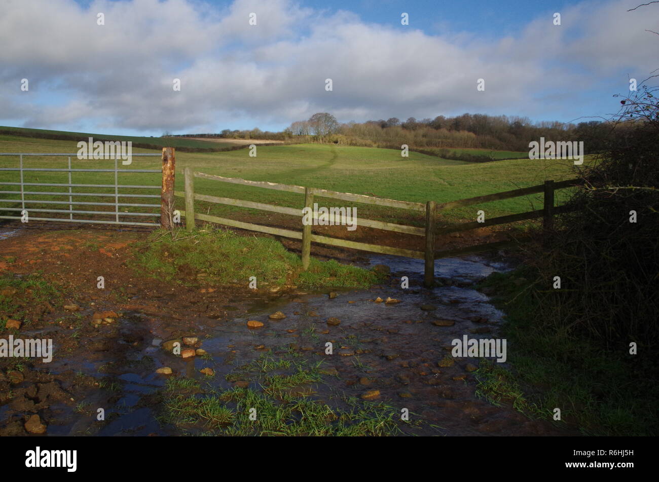 The Macmillan Way. Long-distance trail. Warwickshire. England. UK Stock ...