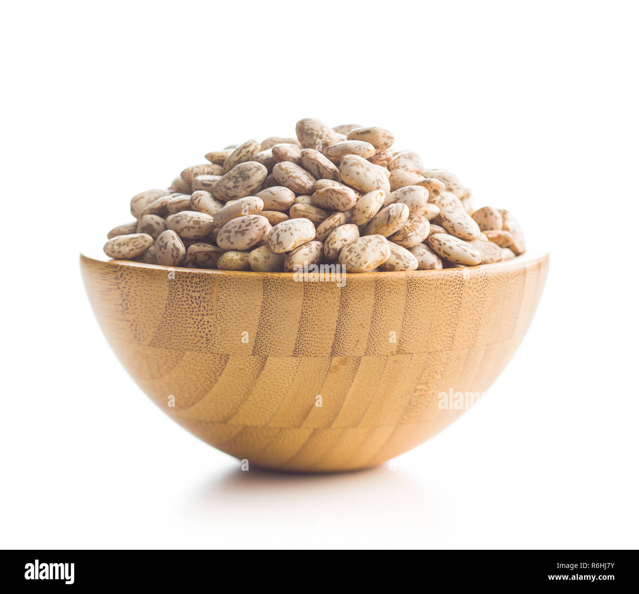 Dried borlotti beans Stock Photo - Alamy