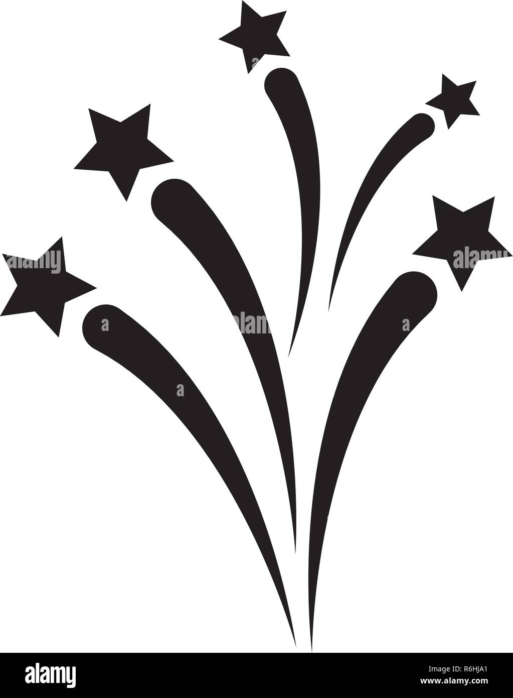 bright fireworks cartoon Stock Vector Image & Art - Alamy