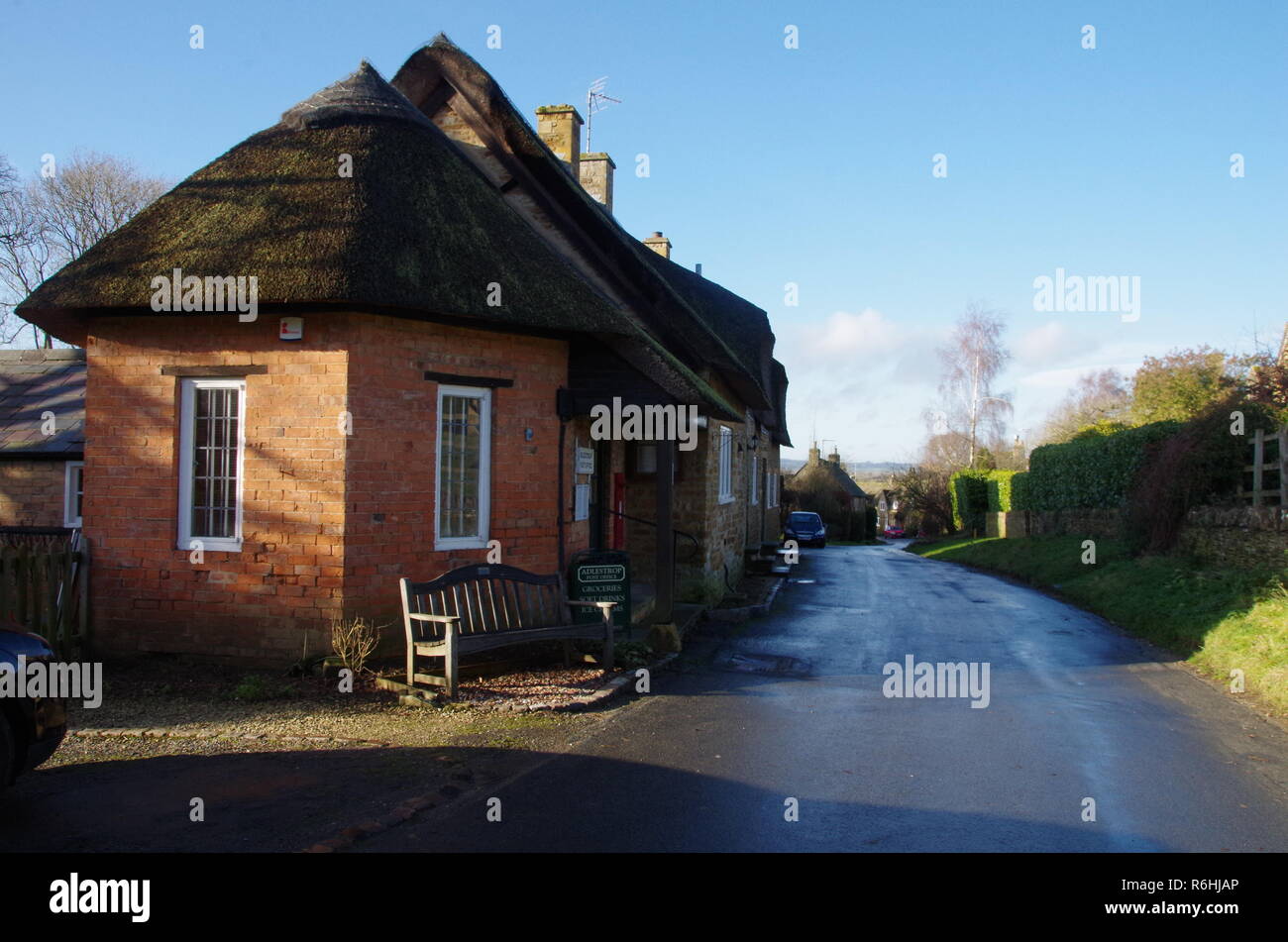 Village shop. Adlestrop. The Macmillan Way. Long-distance trail ...