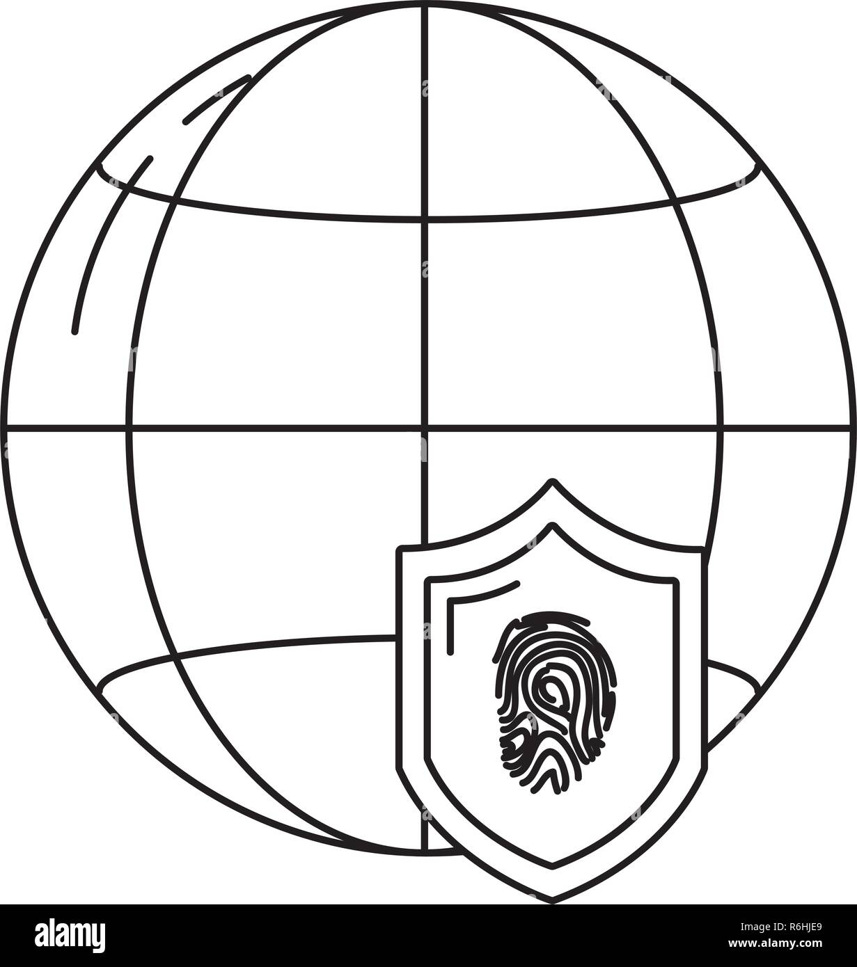 security system cartoon Stock Vector Image & Art - Alamy