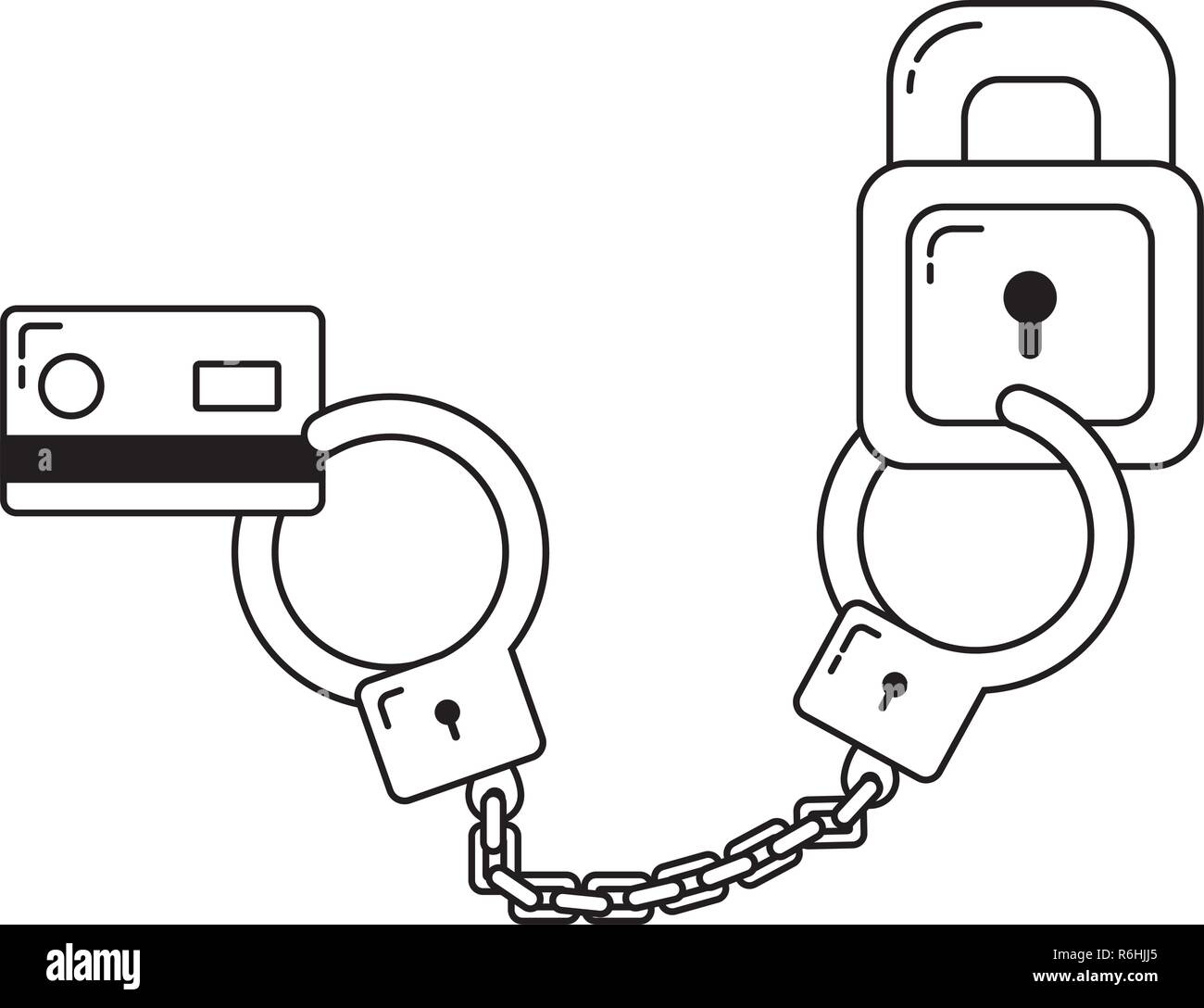 security system cartoon Stock Vector Image & Art - Alamy