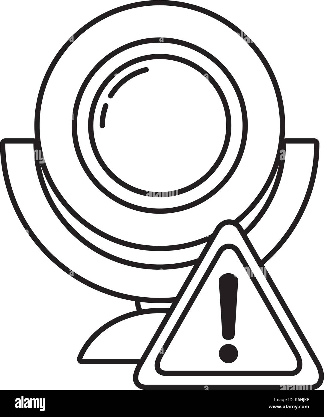 security system cartoon Stock Vector Image & Art - Alamy