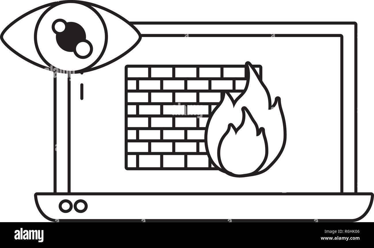 security system cartoon Stock Vector Image & Art - Alamy