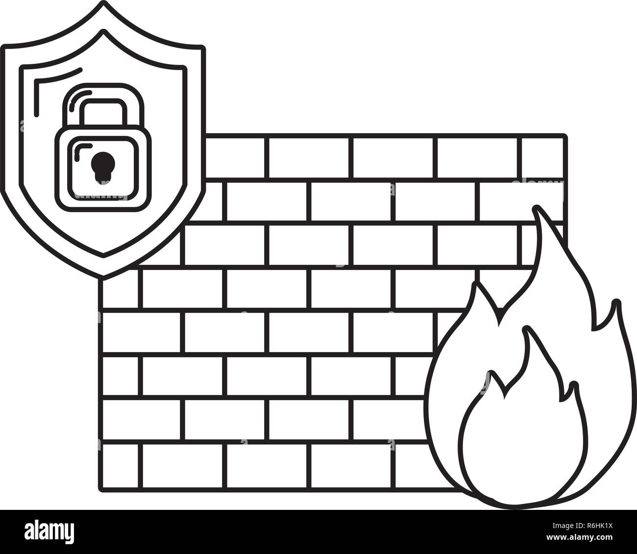 security system cartoon Stock Vector Image & Art - Alamy