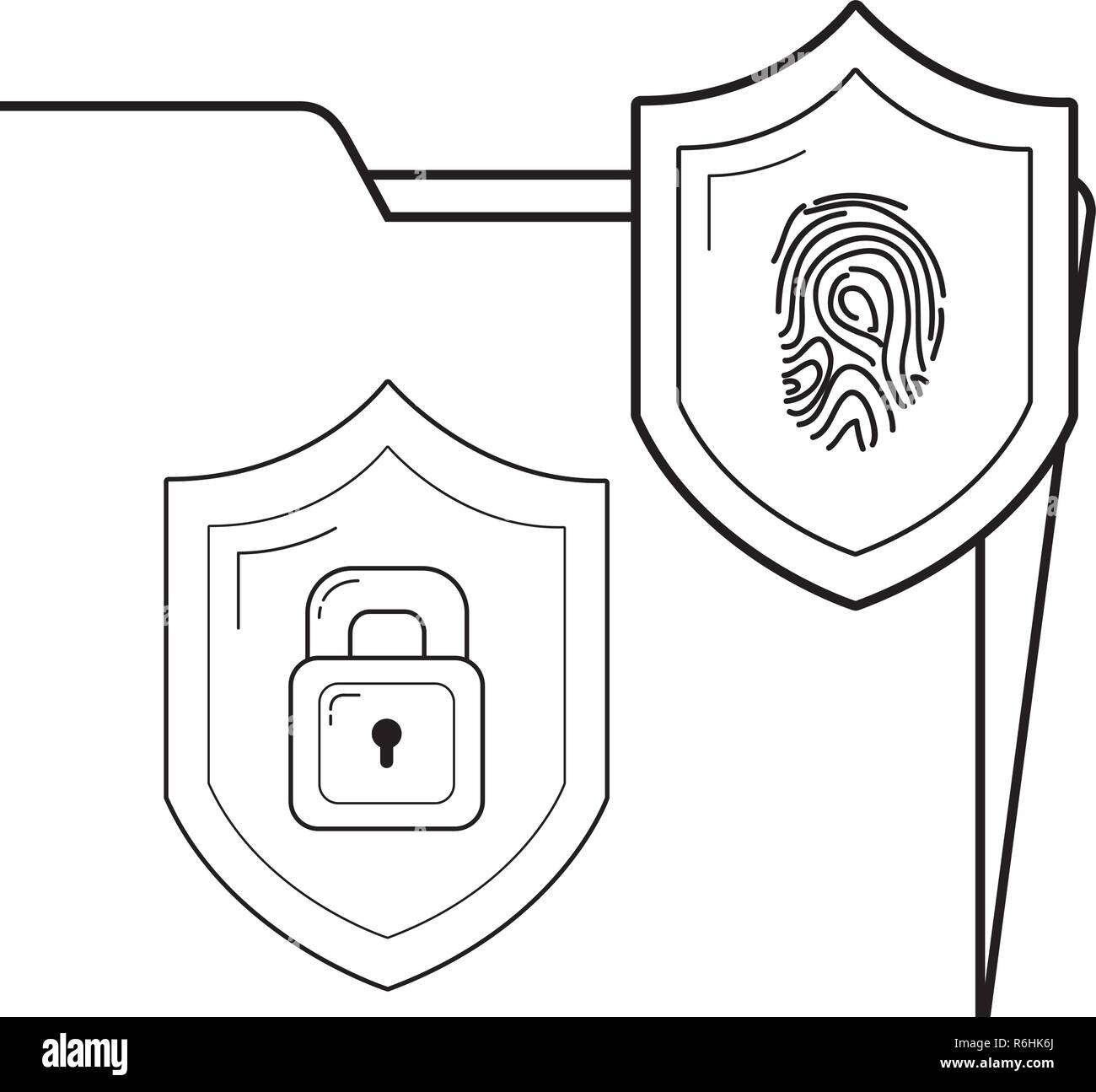 security system cartoon Stock Vector Image & Art - Alamy