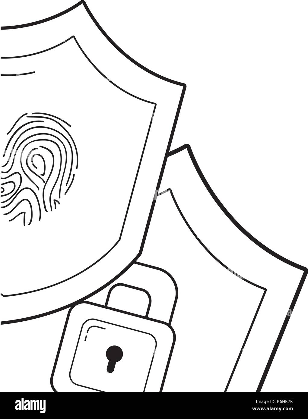 security system cartoon Stock Vector Image & Art - Alamy