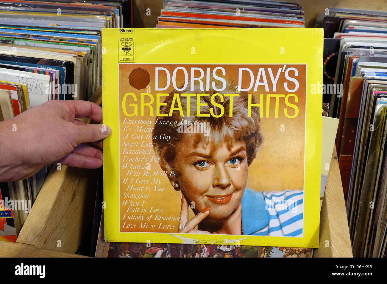 Album: Doris Day's Greatest Hits Stock Photo - Alamy