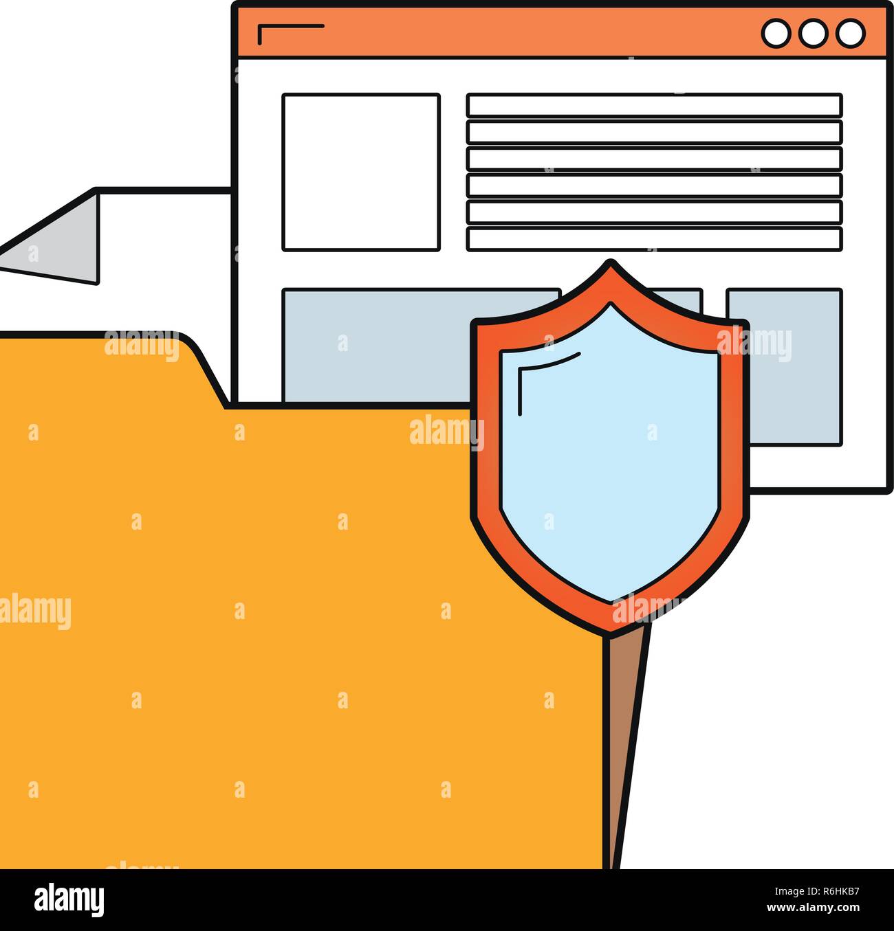 security system cartoon Stock Vector Image & Art - Alamy