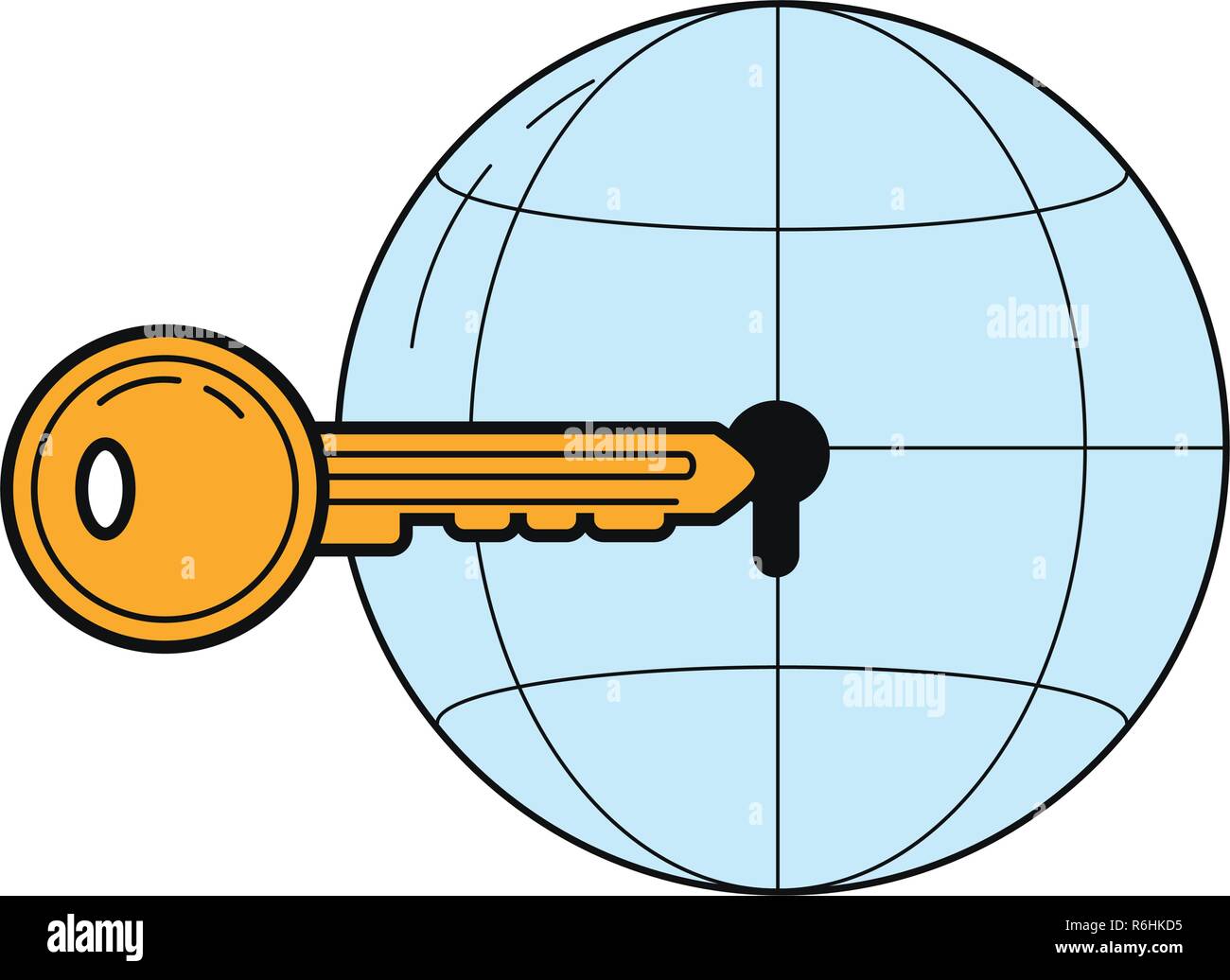 security system cartoon Stock Vector Image & Art - Alamy