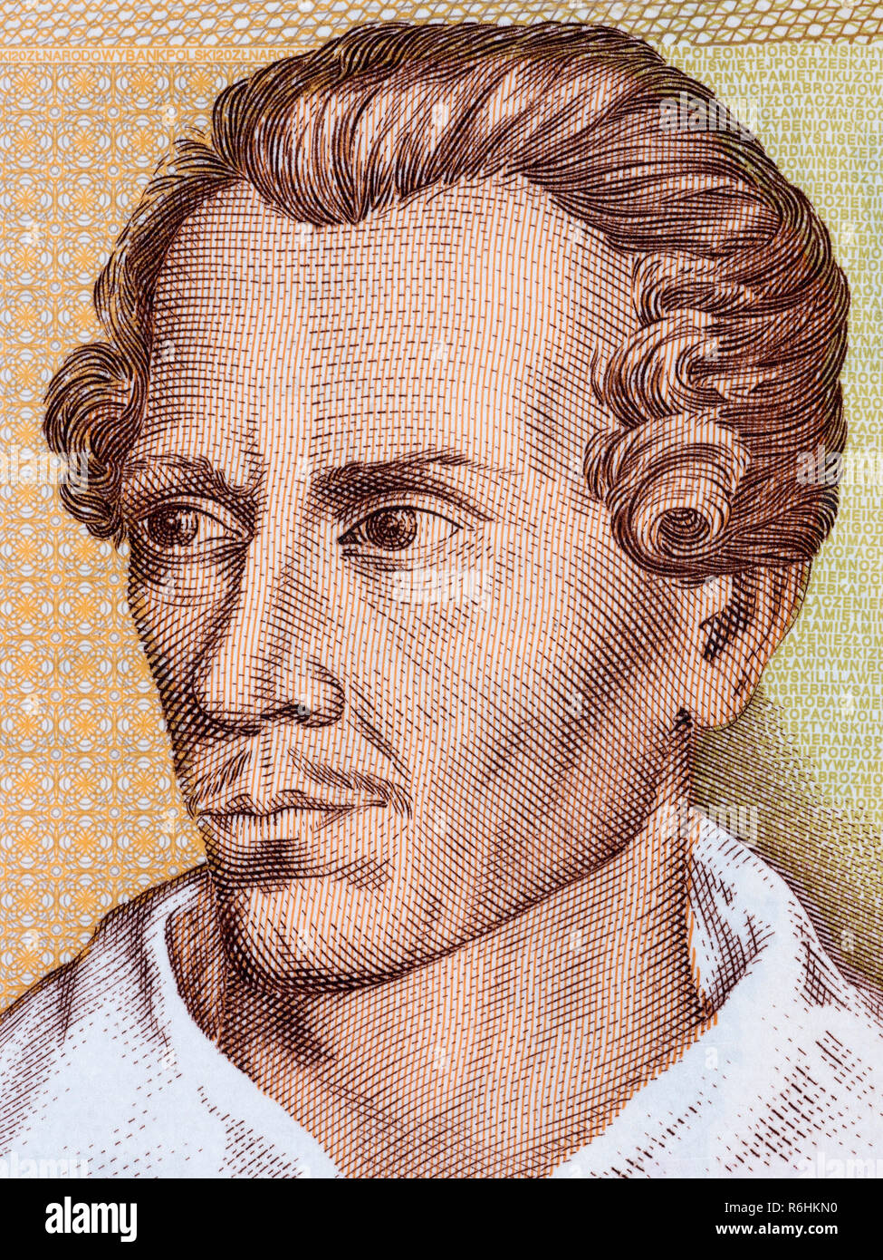 Juliusz Slowacki portrait Stock Photo - Alamy