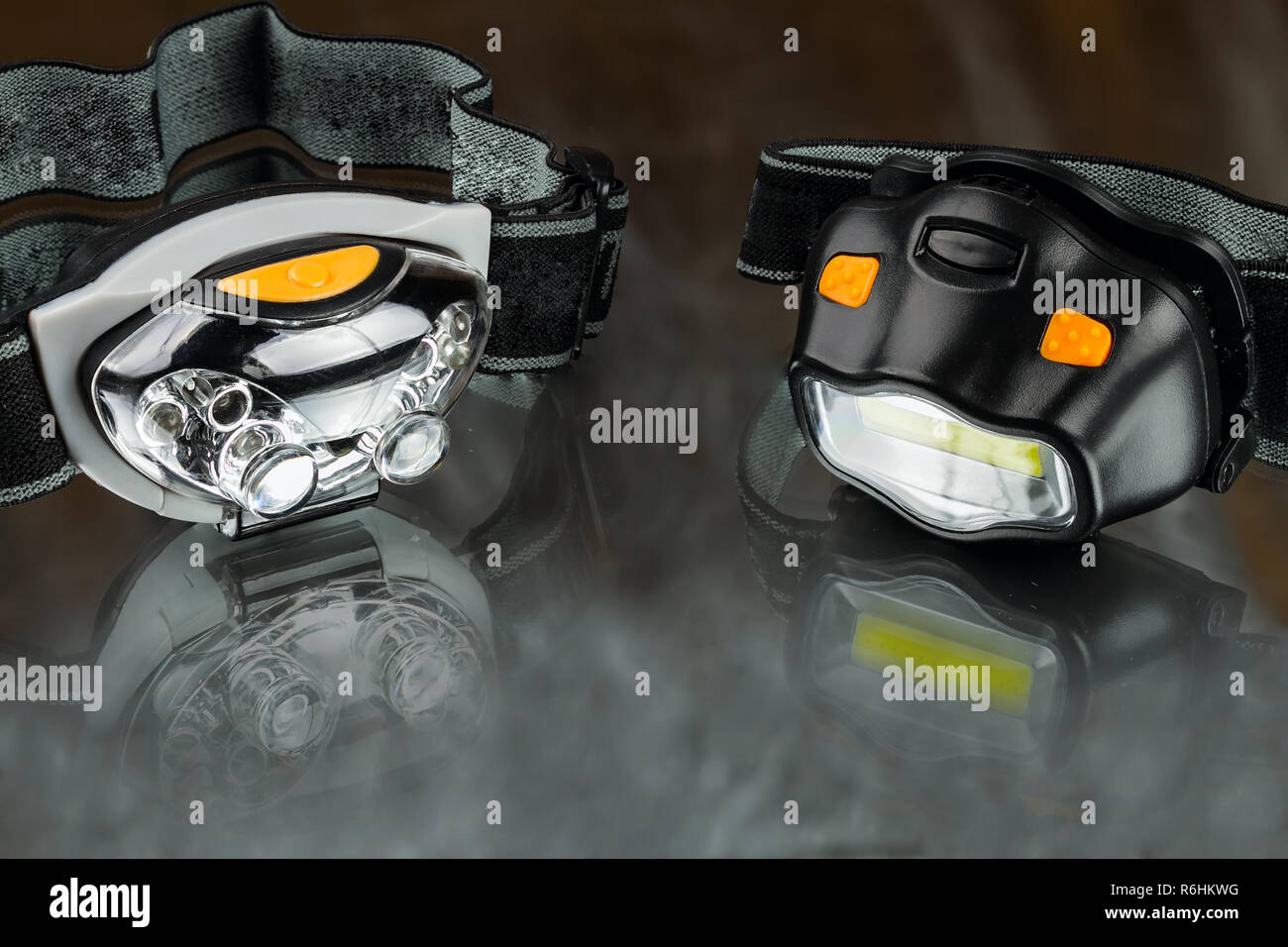 head led lamps Stock Photo - Alamy
