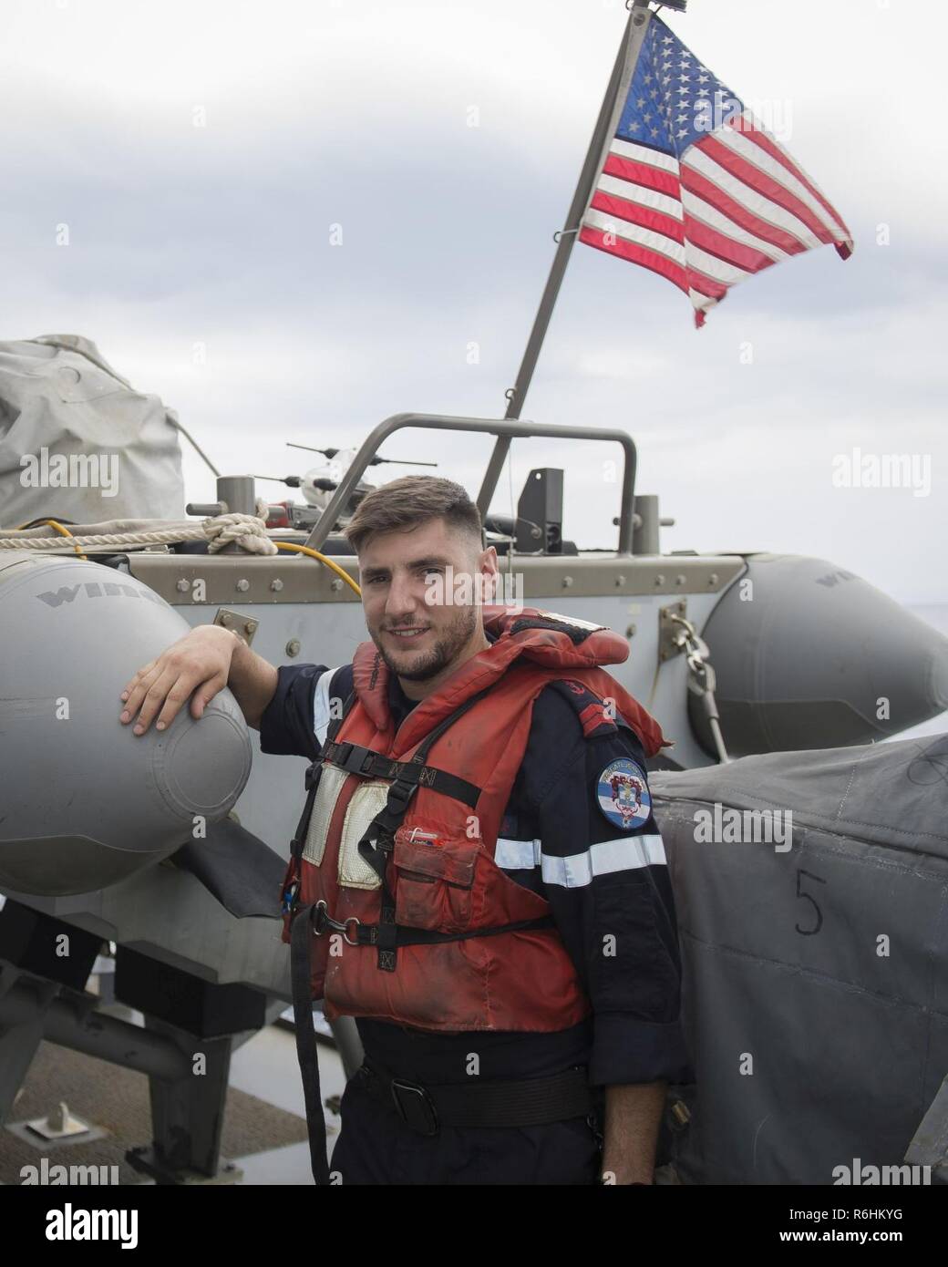 MEDITERRANEAN SEA (May 18, 2017) French Navy Quarter Master 2nd Class ...