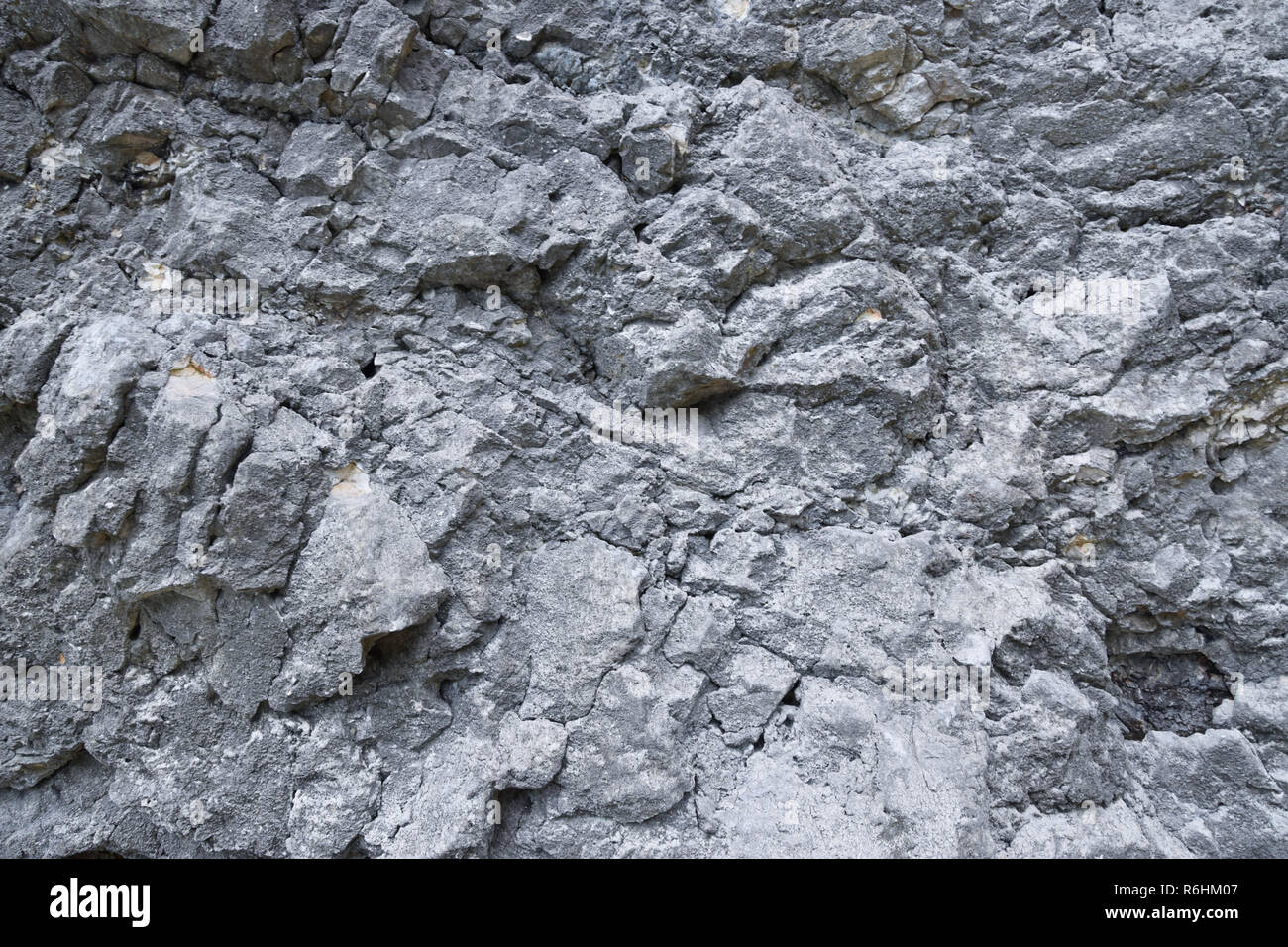 Wall of gray stone texture, mountain rock background Stock Photo - Alamy