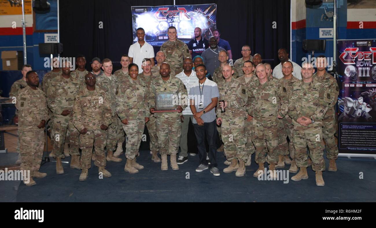 Lt. Col. Stanley Reed, RCC-SWA Director, holding the award for the ...