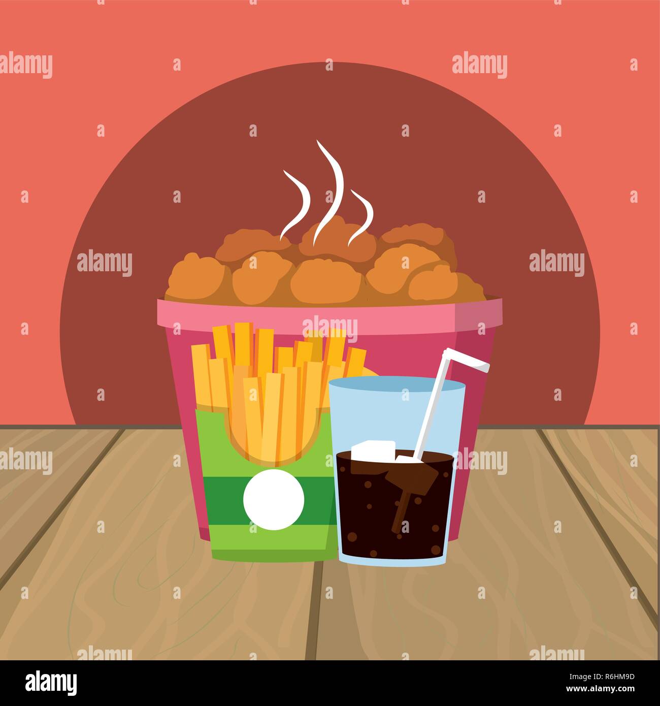 delicious food cartoon Stock Vector Image & Art - Alamy