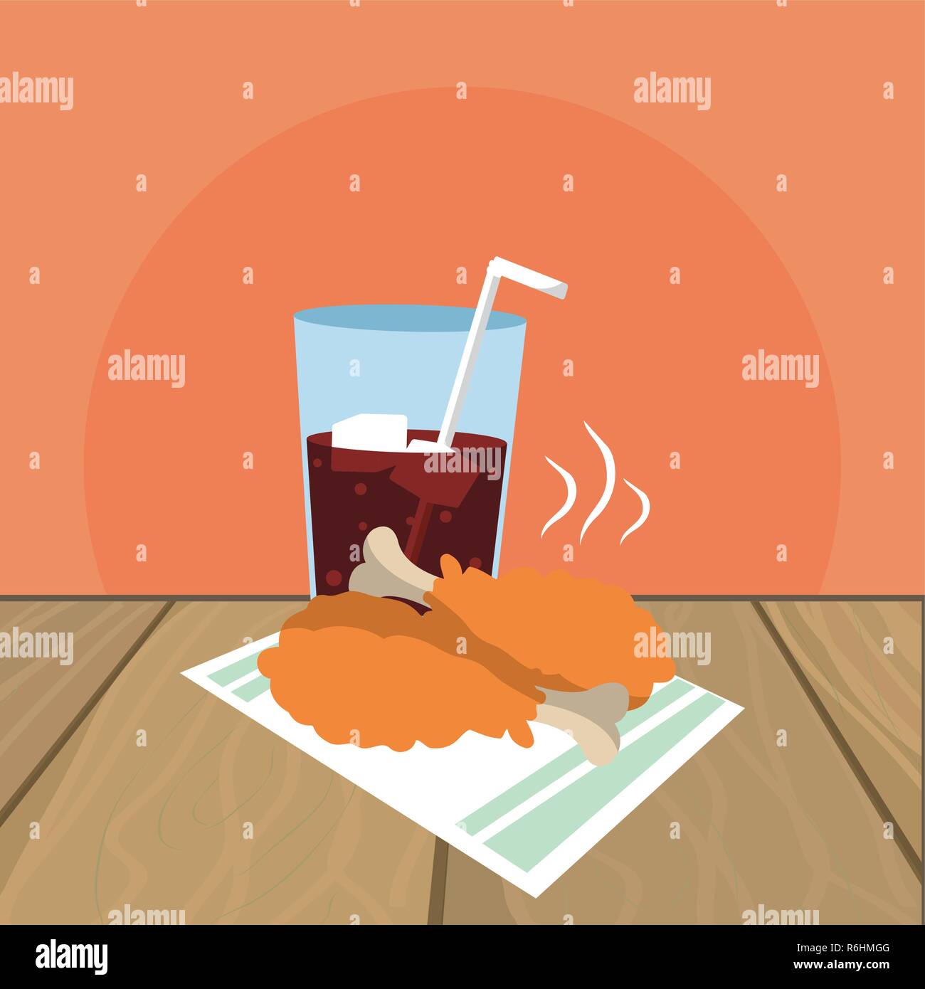 delicious food cartoon Stock Vector Image & Art - Alamy