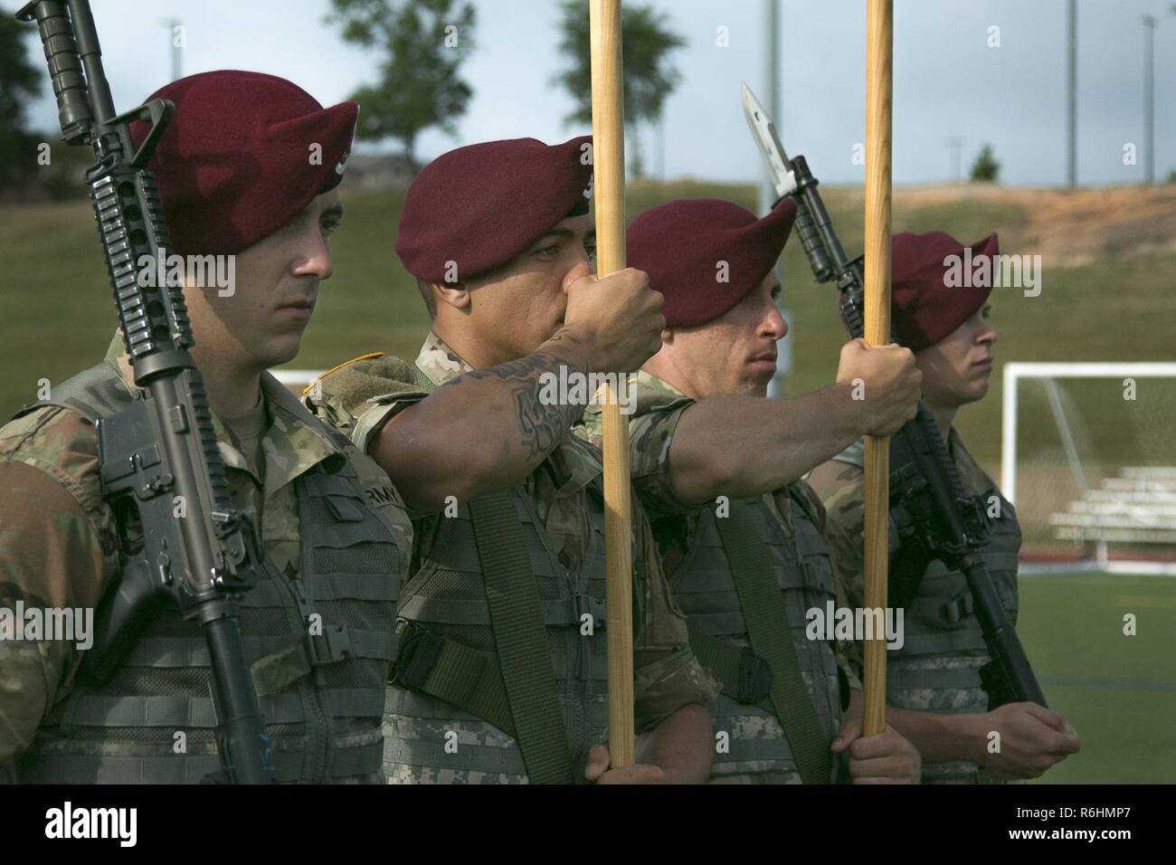 Paratroopers from 1st Battalion, 508th Parachute Infantry Regiment, 3rd ...