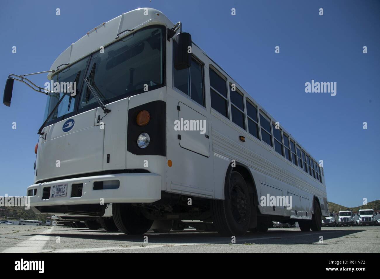Pool of buses hi-res stock photography and images - Alamy