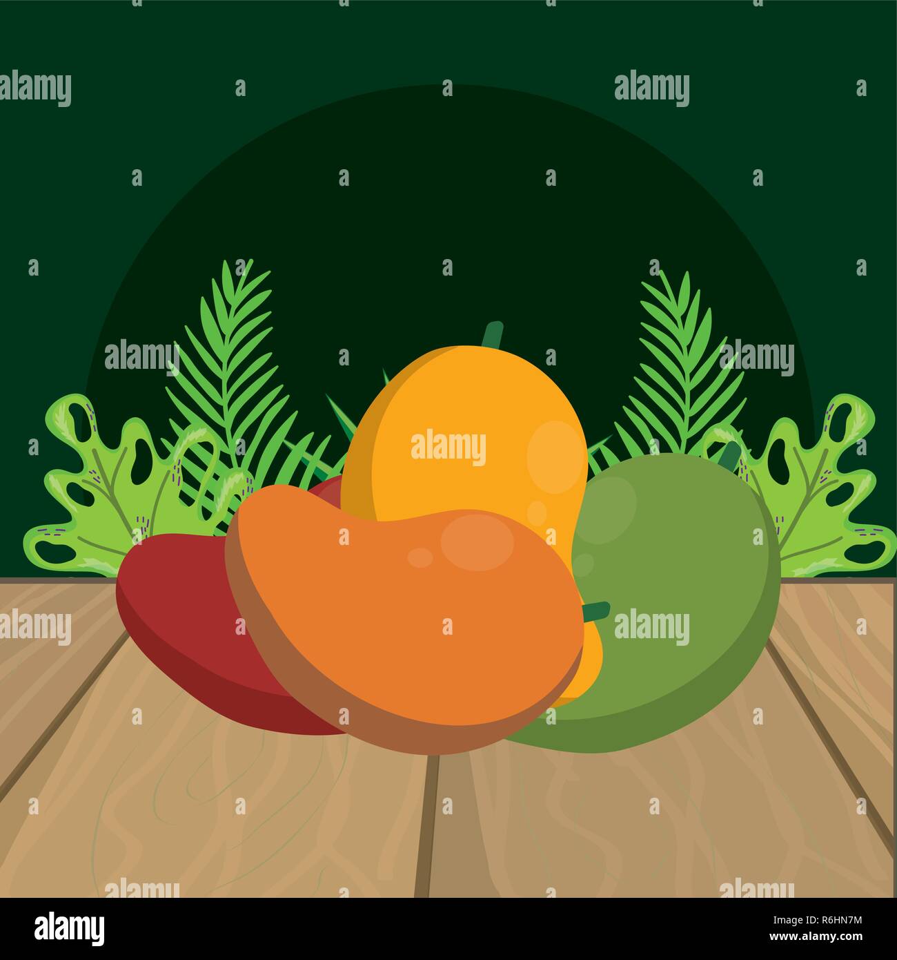 fresh fruits cartoon Stock Vector Image & Art - Alamy