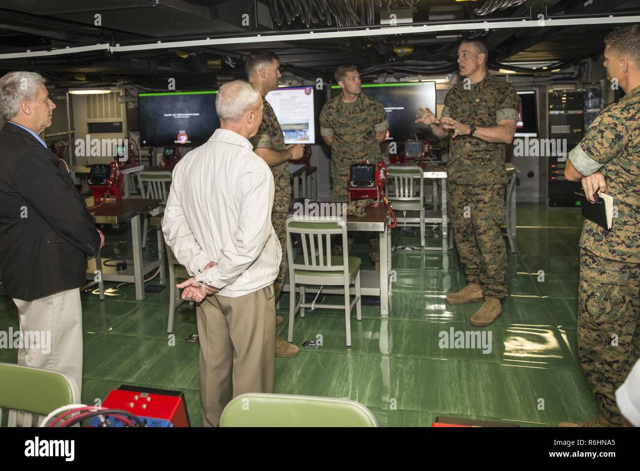 U.S Marine Corps Maj. Gen. David W. Coffman deputy commanding general ...