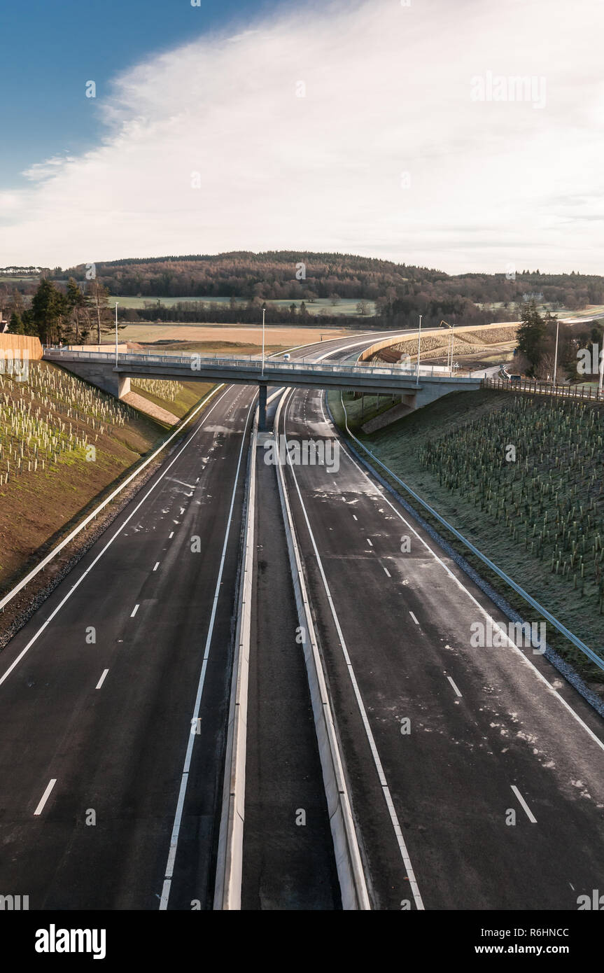 AWPR Aberdeen Bypass, Scotland Stock Photo - Alamy