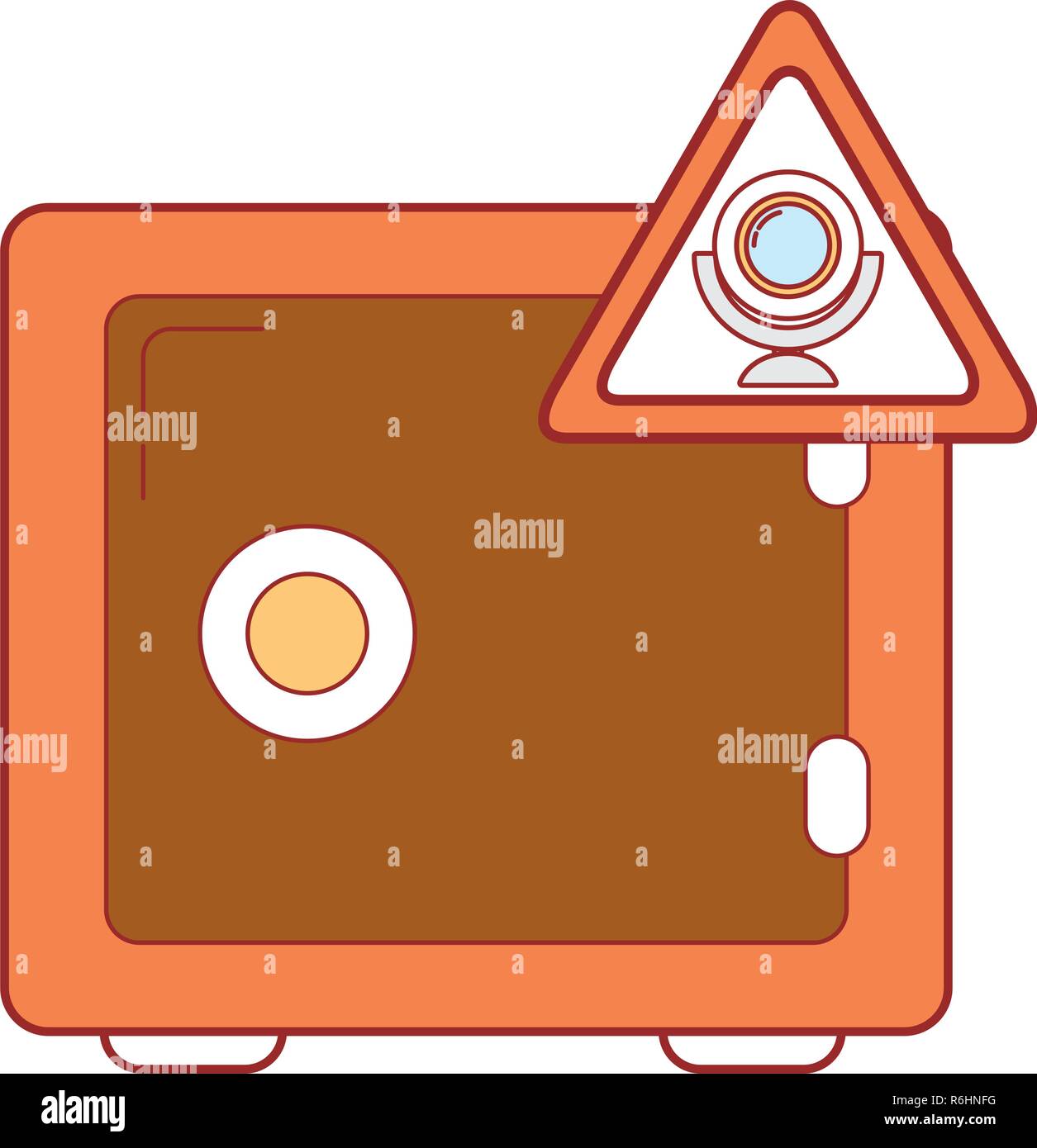 security system cartoon Stock Vector Image & Art - Alamy