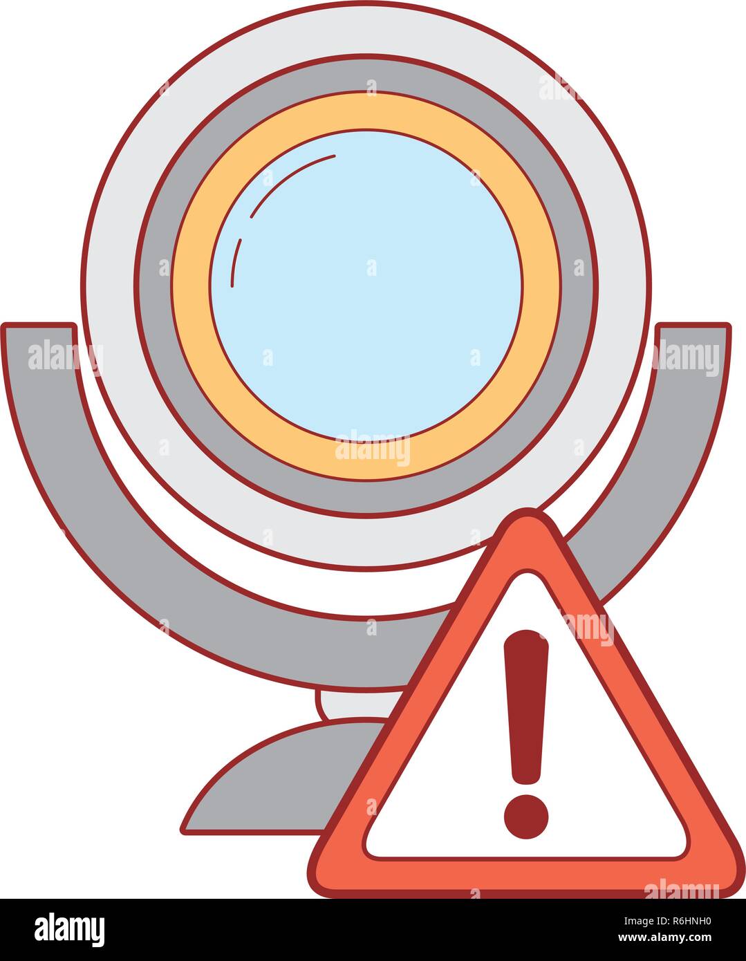 security system cartoon Stock Vector Image & Art - Alamy