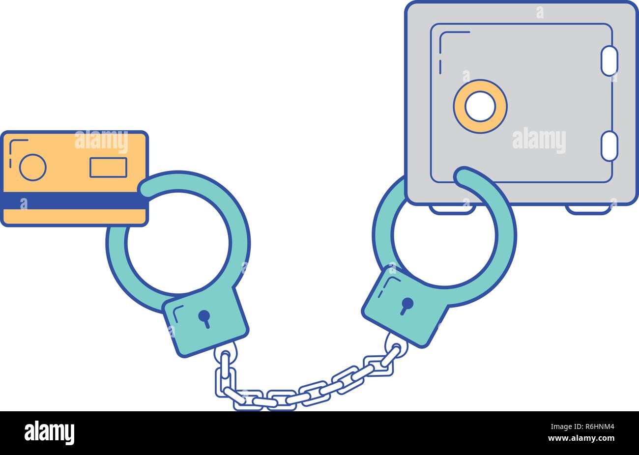 security system cartoon Stock Vector Image & Art - Alamy