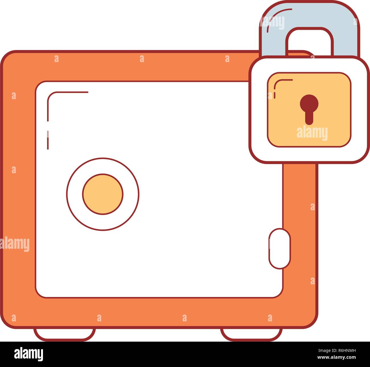 security system cartoon Stock Vector Image & Art - Alamy