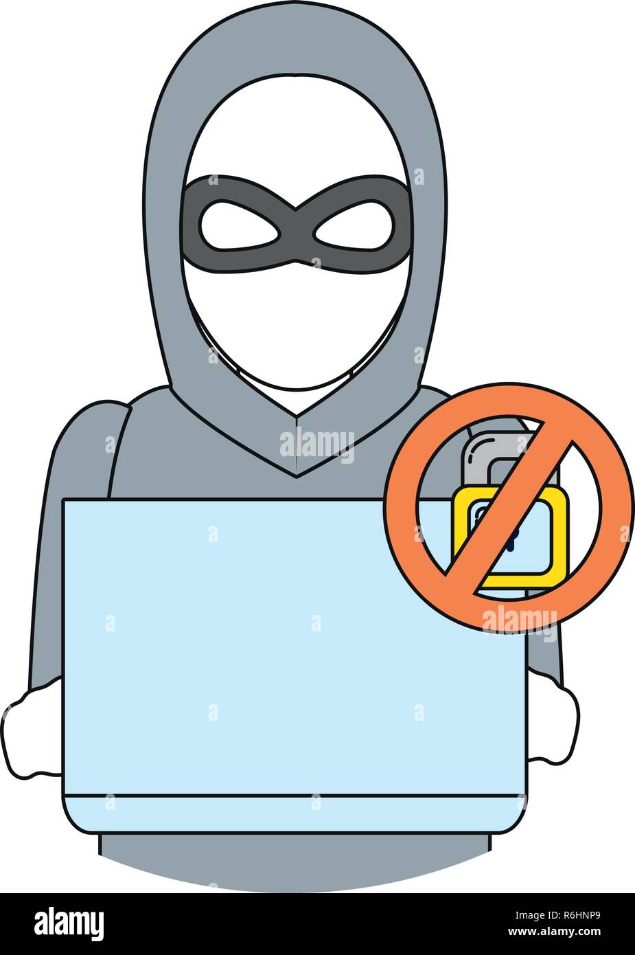 security system cartoon Stock Vector Image & Art - Alamy