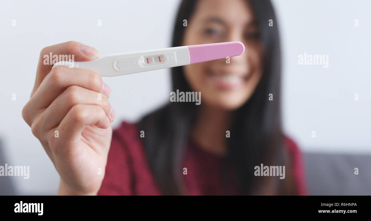 Woman got pregnant Stock Photo - Alamy