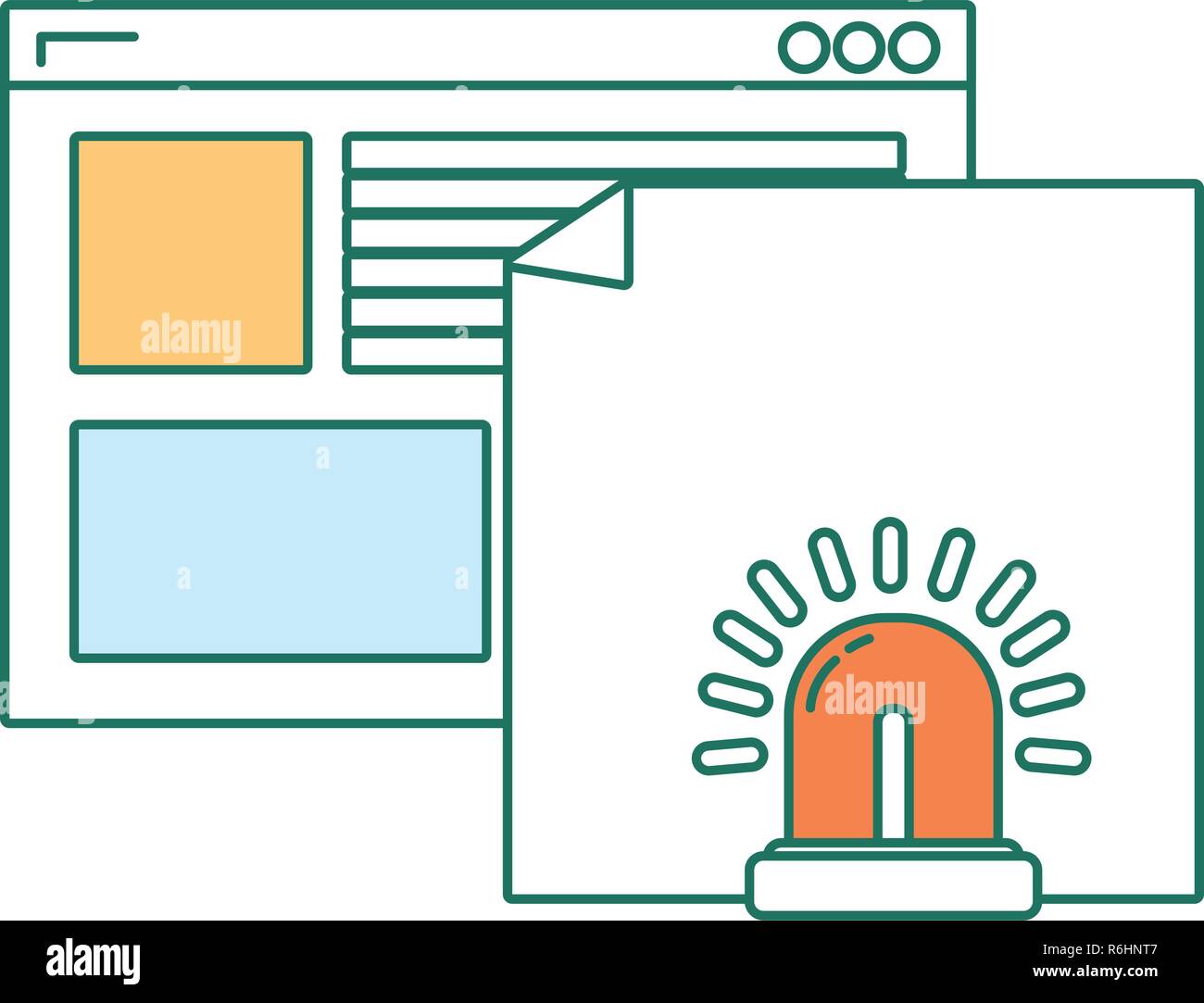 security system cartoon Stock Vector Image & Art - Alamy