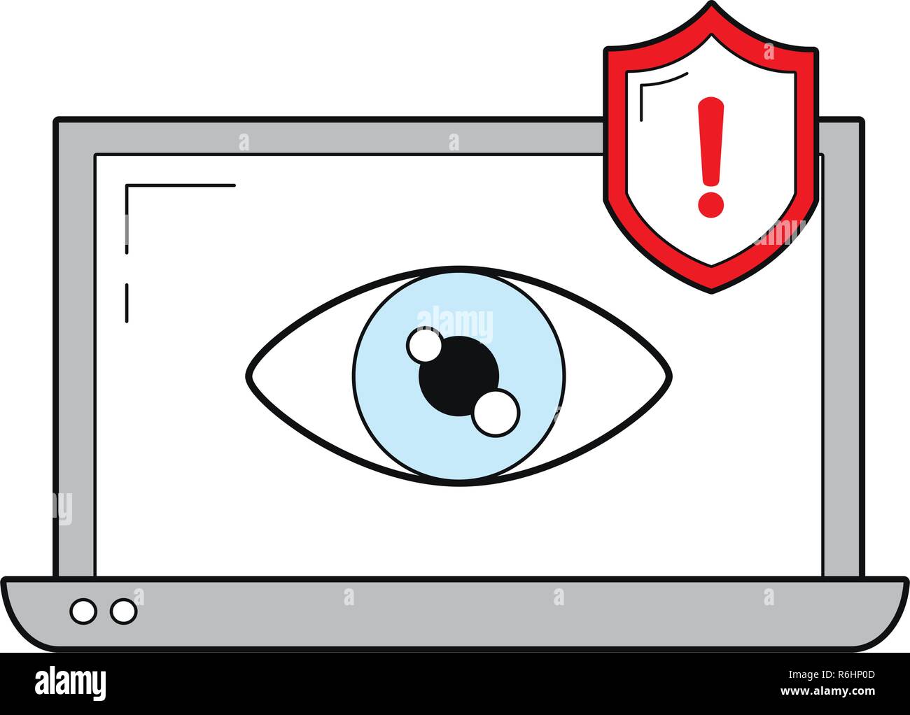 security system cartoon Stock Vector Image & Art - Alamy