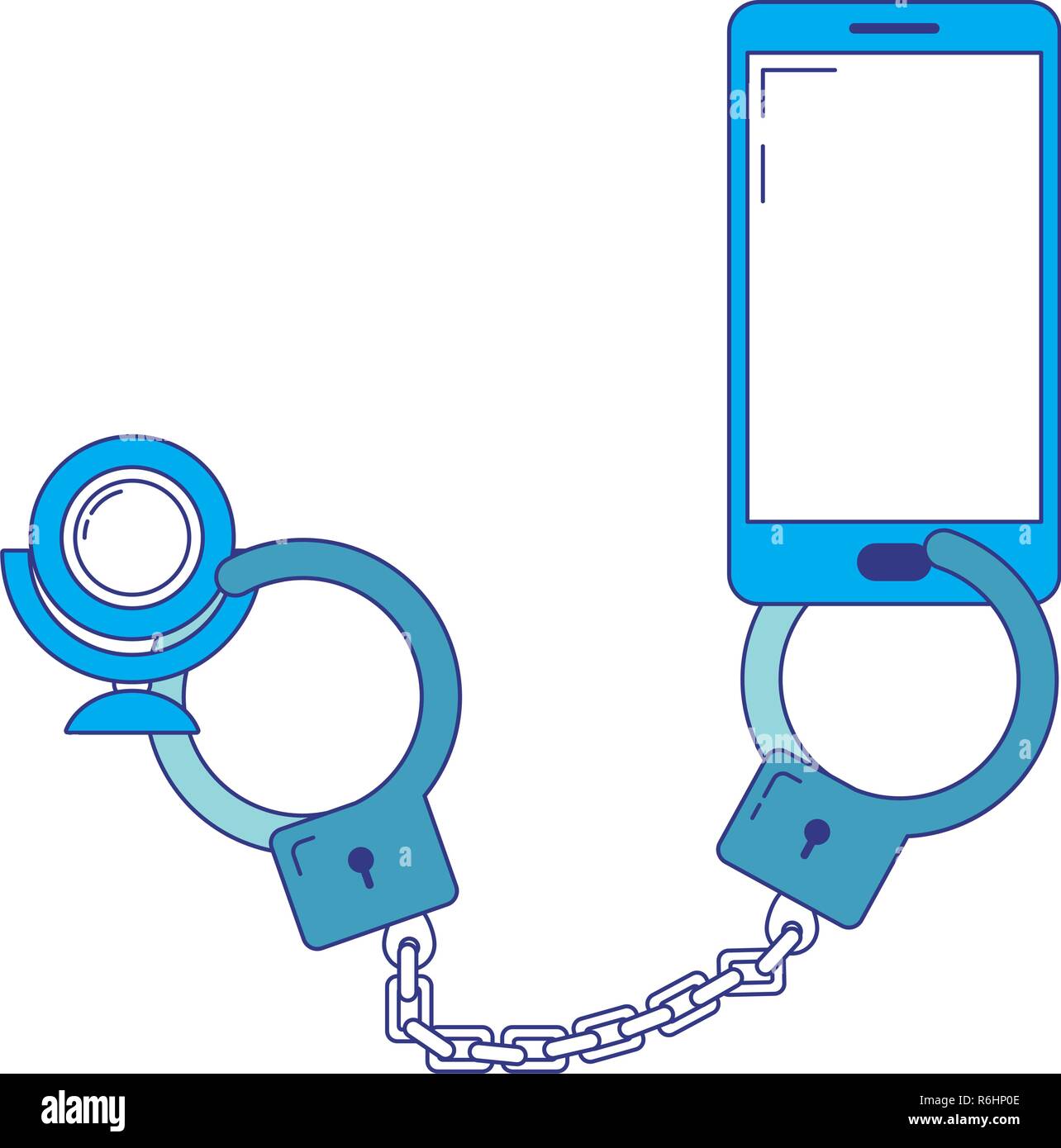 security system cartoon Stock Vector Image & Art - Alamy