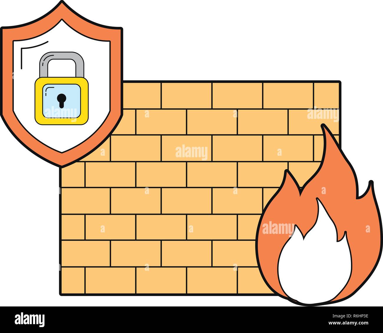 security system cartoon Stock Vector Image & Art - Alamy