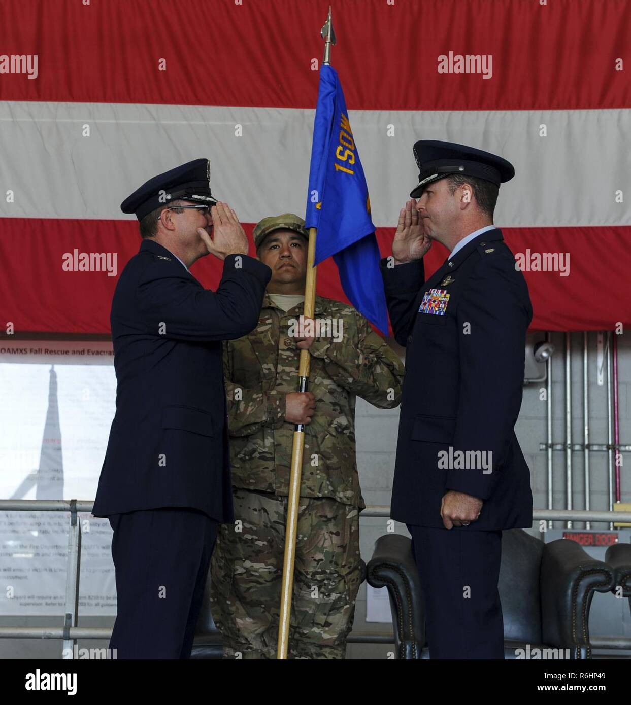 The 4th Special Operations Squadron Held a change of command ceramony ...