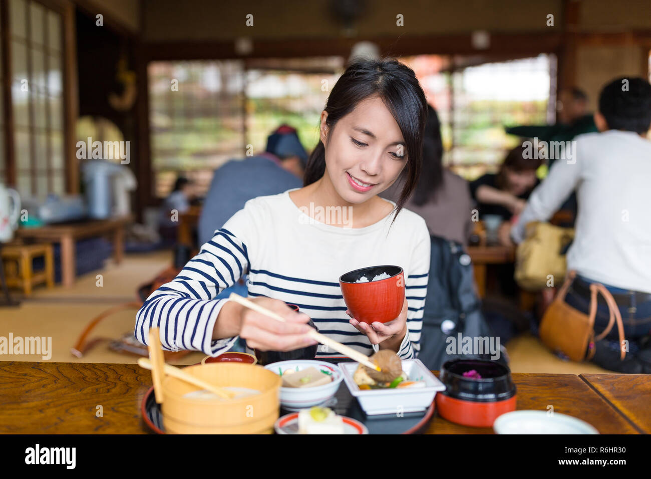 Chef serving traditional japanese dish hi-res stock photography and ...
