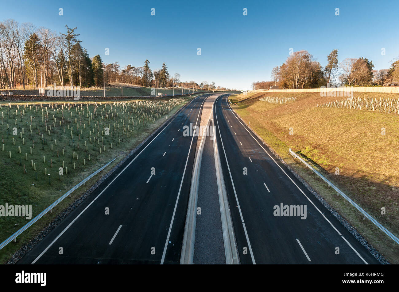 AWPR Aberdeen Bypass, Scotland Stock Photo - Alamy
