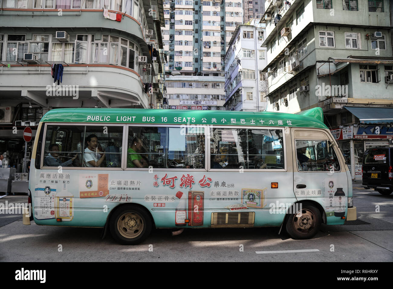 Mini bus passengers hi-res stock photography and images - Alamy