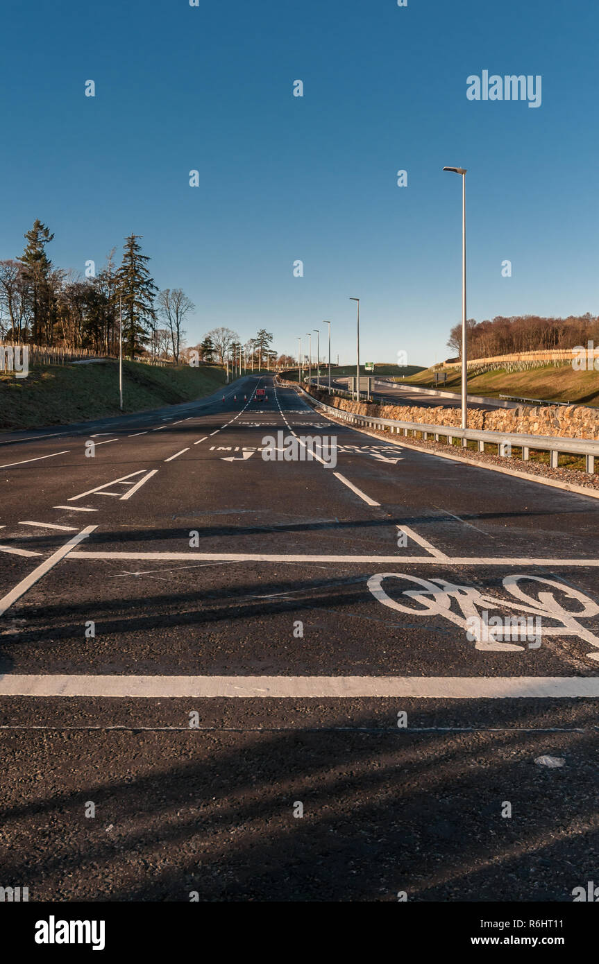 AWPR Aberdeen Bypass, Scotland Stock Photo - Alamy