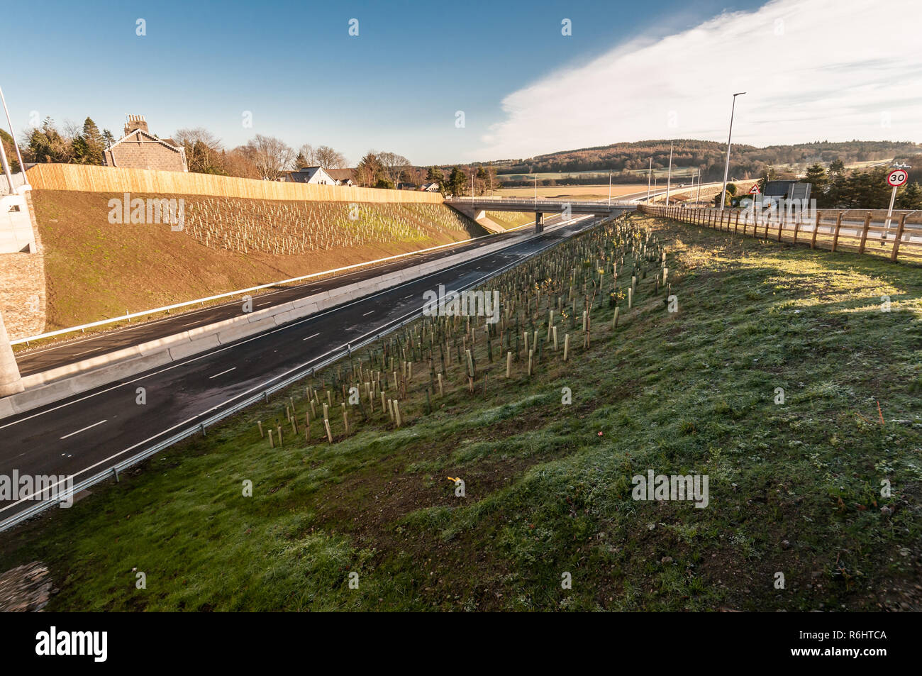AWPR Aberdeen Bypass, Scotland Stock Photo - Alamy